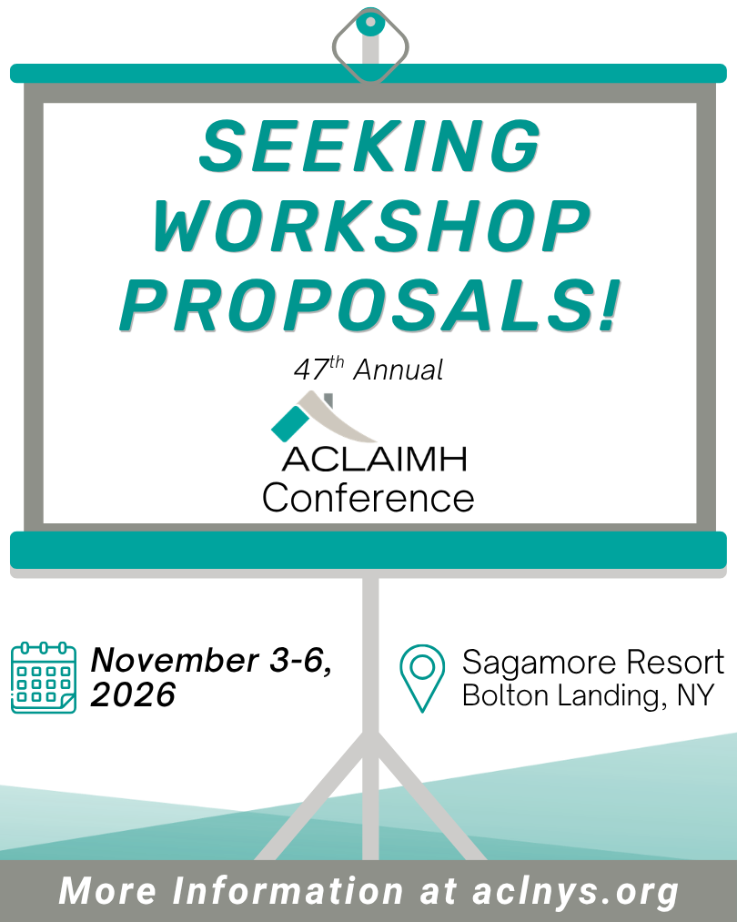 NOW OPEN - 47th Annual ACLAIMH Conference Call for Proposals ...